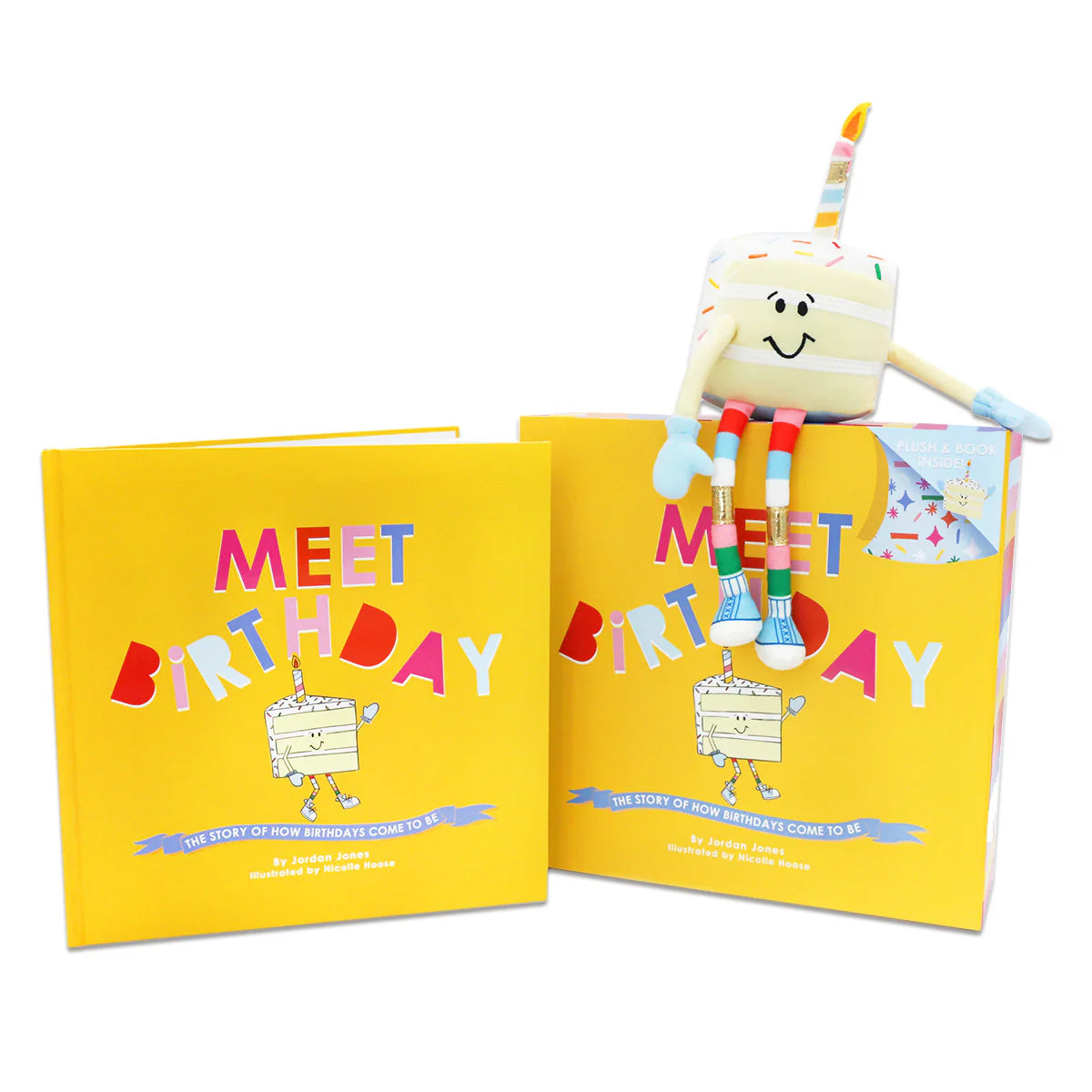 Meet Birthday Book with Plushie – The Confetti Co.