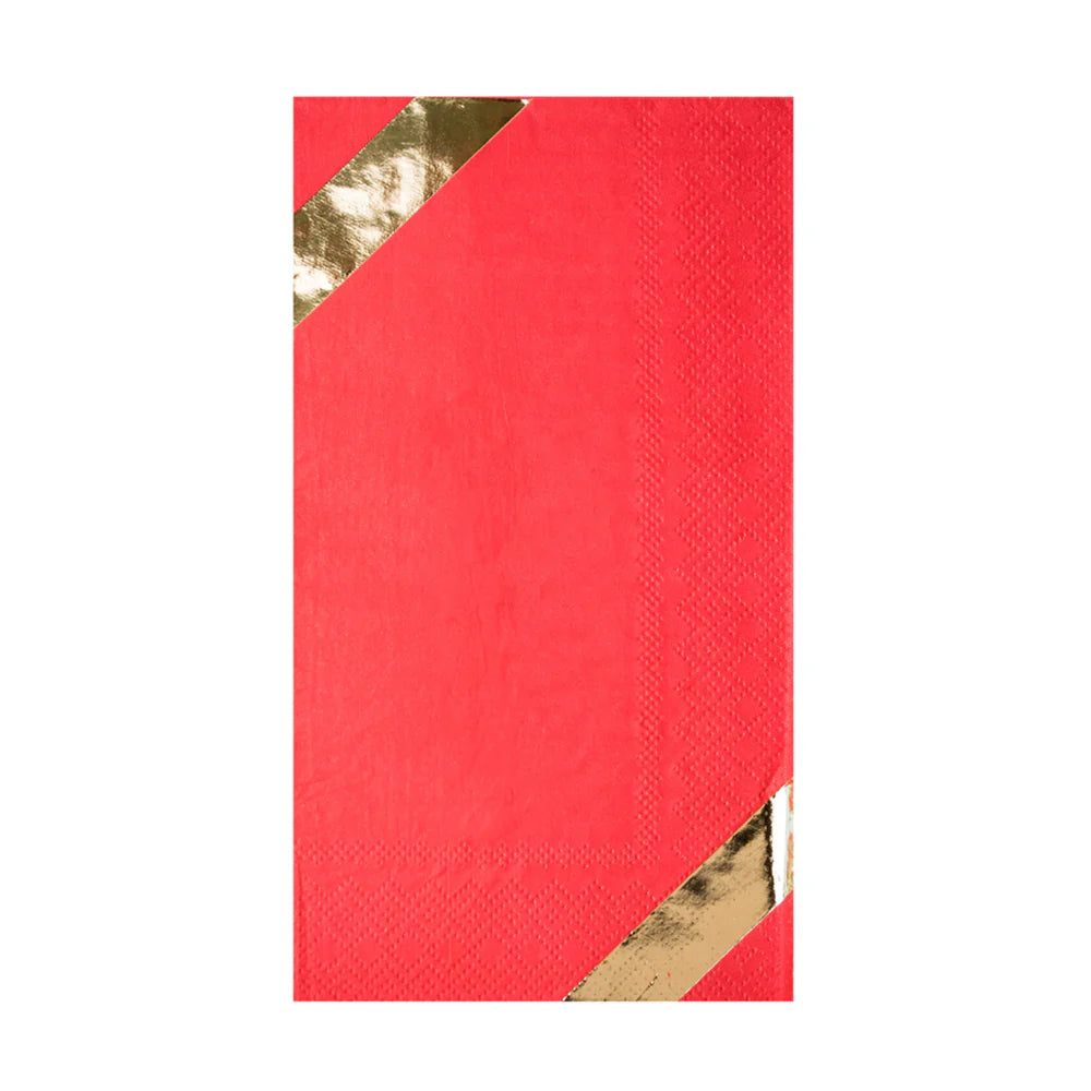 Posh Dinner Napkins | Ruby Kiss – The Confetti Co.