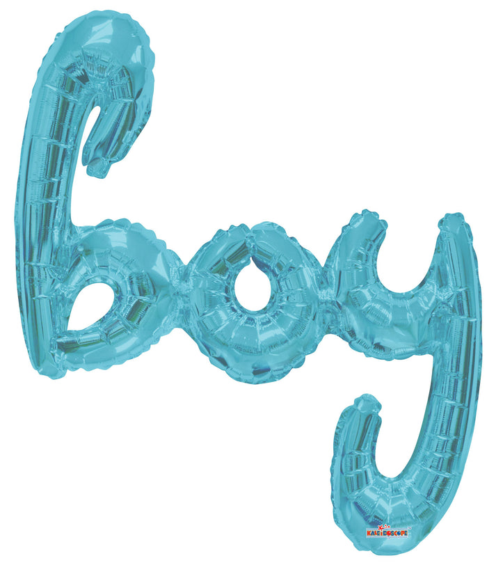 Boy Script Blue Jumbo Balloon – The Confetti Co.