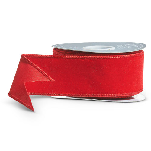 Red Velvet Wired Ribbon – The Confetti Co.
